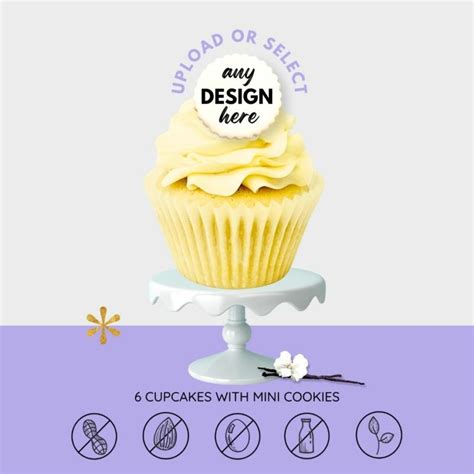 Custom Vanilla Cupcakes Sweet Impressions