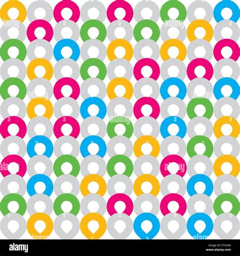 Abstract Colorful Ring Pattern Stock Vector Image And Art Alamy