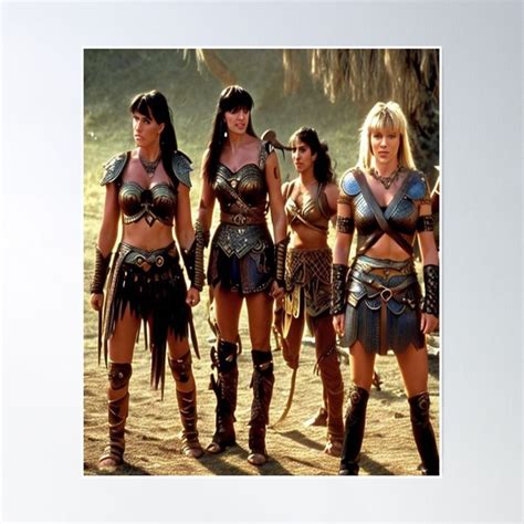 Xena Warrior Princess Xena And Gabrielle Poster In 2025 Warrior