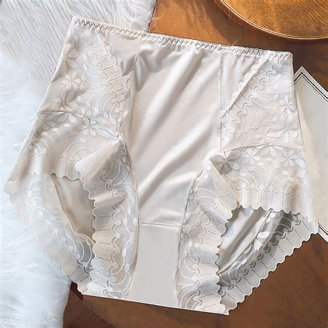 Homenesgenics Ladies Mid High Waisted Lace Sexy Hip Lifting And
