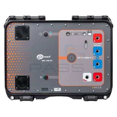 Sonel Mzc 340 Pv Fault Loop Impedance Meter