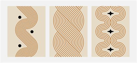 벡터 최소 기하학적 일러스트 세트 트렌디한 추상적 미적 선형 컴포지션 프린트 프레임 및 그래픽 디자인 요소 0명에 대한 스톡 벡터 아트 및 기타 이미지 Istock