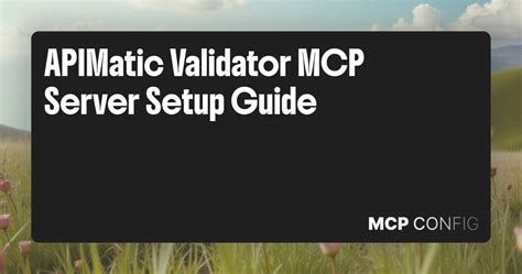 mcp config mcp config