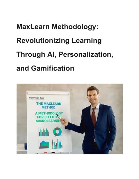 Ppt Maxlearn Methodology Revolutionizing Learning Through Ai Personalization And