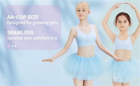 Yacca Girls Seamless Bra Ultra Comfort Softthin Aa Cup