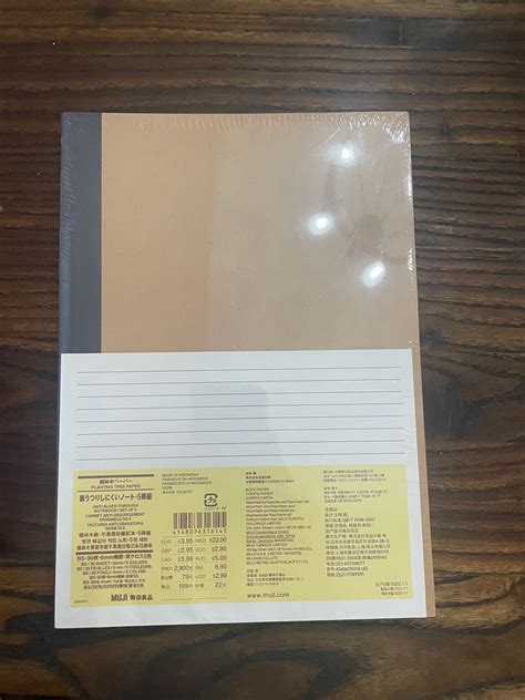 Muji Notebook Hobbies And Toys Stationary And Craft Stationery And School Supplies On Carousell