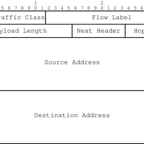 1 Ipv6 Header Format Traffic Class And Flow Label Field Are Only Of