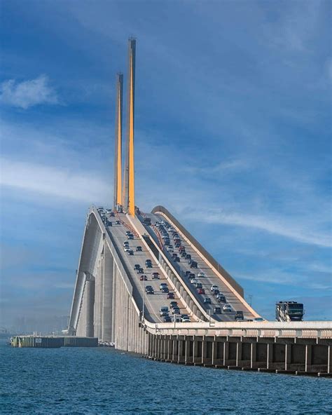 Industrial History 19541971 19801987 Sunshine Skyway Bridges Across