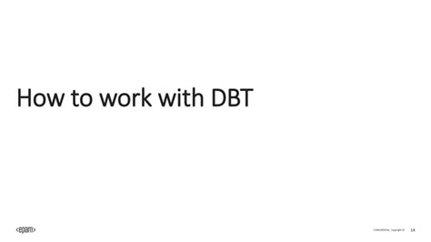 Dbt Elt Approach For Advanced Analyticspptx