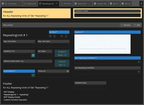 Repeating Units Hybridforms