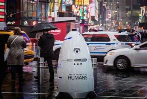 Autonomous Security Robots Are Starting To Patrol Schools And Cities Despite Controversies