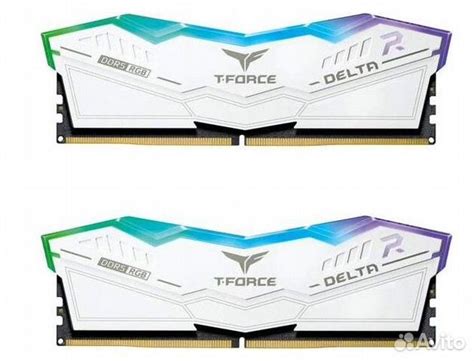 Оперативная память Ddr5 32 Гб Teamgroup Delta 6400 купить в Санкт Петербурге Электроника Авито
