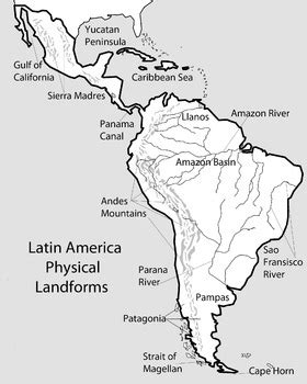 Complete Mapping Packet Central And South America By Mr Reid Geography Store