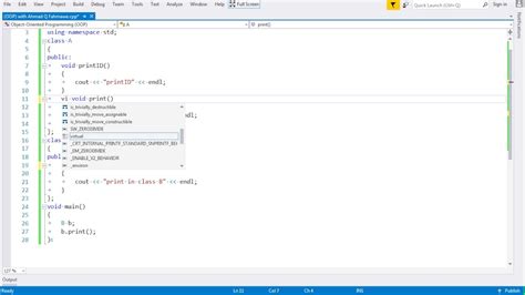 Virtual And Override Function Youtube