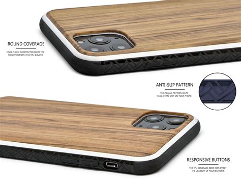 Iphone 11 Pro Wood Case Iphone 11 Pro Case Zebra Gowood