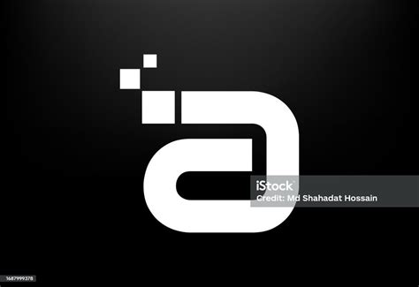 이니셜 문자 Ai 모던 로고 디자인 인공 지능 아이콘 벡터 일러스트레이션 0명에 대한 스톡 벡터 아트 및 기타 이미지 0명