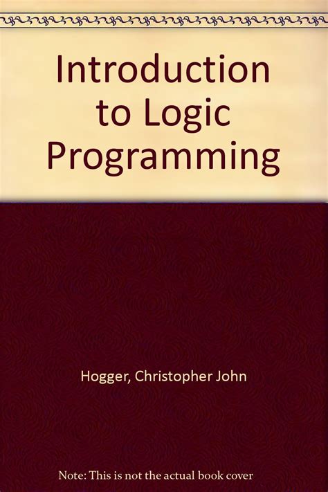 Introduction To Logic Programming Books Amazon Ca
