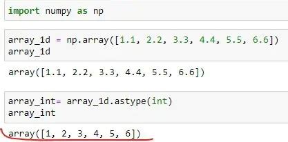 Convert Float To Int Python Examples Guides How A Array An Integer In With Numpy - Vrogue