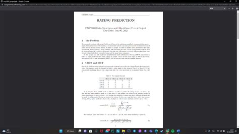 CMP20013 Data Structures And Algorithms C Project Chegg Com