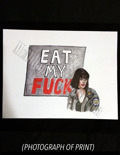 Rose Mcgowan As Amy Blue The Doom Generation Art Print Etsy