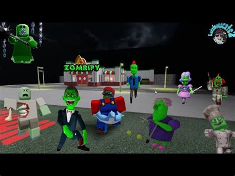 Zombify All Players I Come Across Plus Speed Runs In Roblox Scaryobby