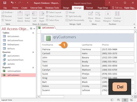 Work in Layout View | CustomGuide