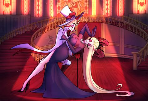 Lucifer Morningstar And Lilith Hazbin Hotel Drawn By Adylaineart