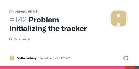 problem initializing the tracker · issue 142 · airlegend aitrack · github