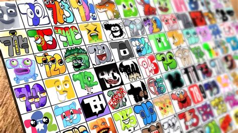 Drawing Number Lore 701-800 / How to draw Number Lore - YouTube