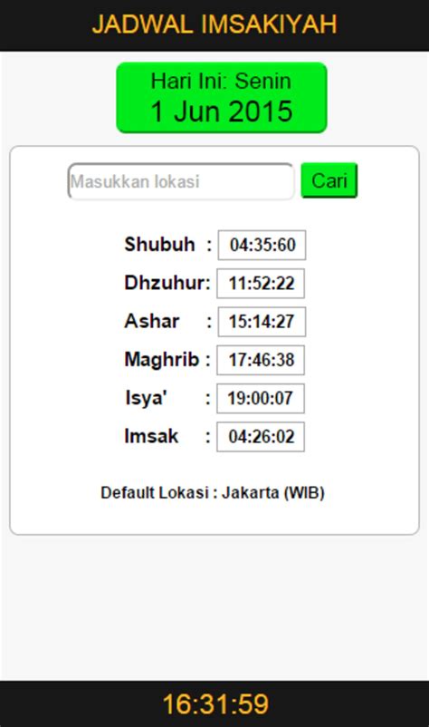Jadwal Sholat Abadi Apk For Android Download