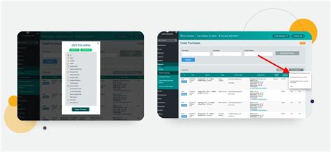 export visible columns on ticket reports ticketsignup