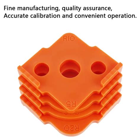 4pcs Corner Routing Template Plastic Jig Router Template Professional Rounded Corners Router Bit 4pcs Corner Routing Template Plastic Jig Router Template Professional Rounded Corners Router Bit