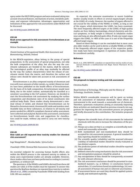 Pdf Ten Proposals To Improve Testing And Risk Assessment Dokumen Tips