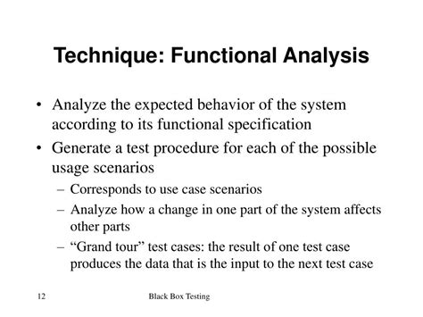 PPT Functional System Testing PowerPoint Presentation Free Download ID