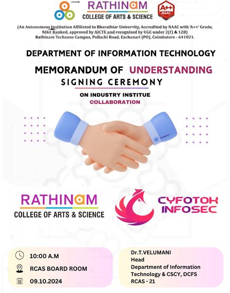 Cyfotok On Linkedin Collegecollaboration Educationpartnership Mou Innovation