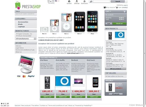 分享75个商务商城php源码，总有一款适合你商城源码 Csdn博客