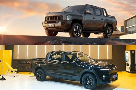 타스만에 무쏘ev까지픽업트럭 전성시대 열렸다