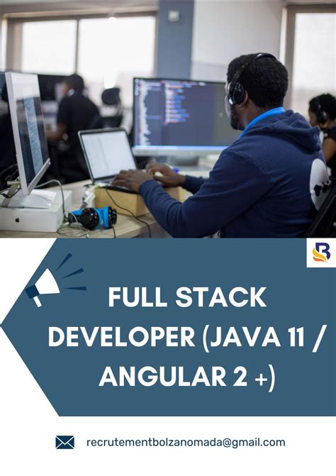 Position Full Stack Developer Java And Angular Location Plaines Wilhems Bolzano Iii