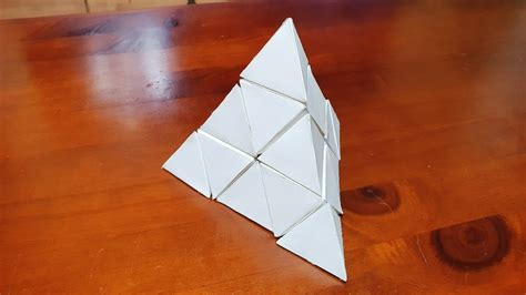 Paper Pyraminx Prototype Youtube