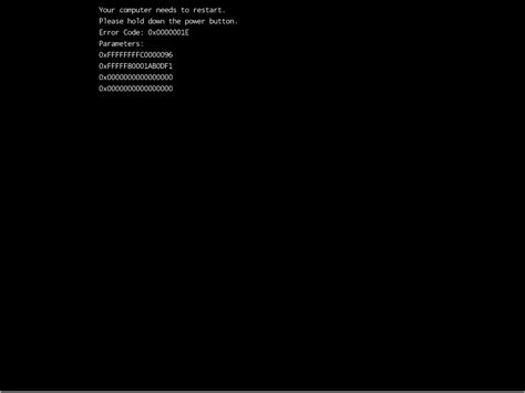 Error Code 0x0000001e On Windows 8 Developer Preview Microsoft Qanda