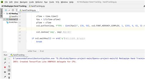 mediapipe opencv implementation gesture detection programmer sought