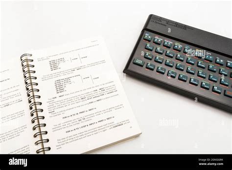 1982 Sinclair Zx Spectrum And Basic Programming Manual On Off White