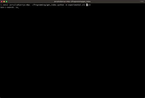 Jerry Liu On Twitter Want A Simple CLI Command To Ask Questions Over