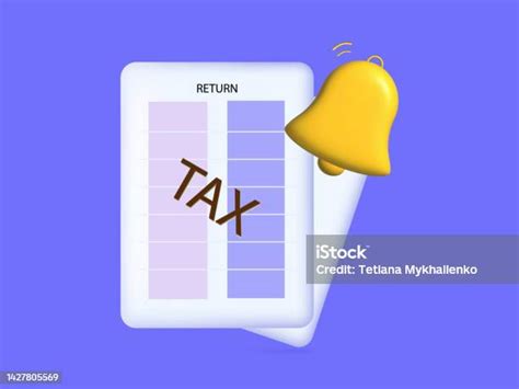 마감일 세금 보고서 3d를 완료하는 시간 벨 최종 연례 보고서 또는 재무 문서 저축 이익 수입 정시에 정보를 작성합니다 벡터 배너 회계 감사 개념 3d 3차원 형태에 대한