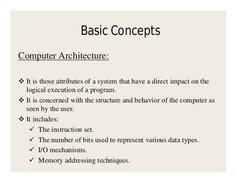 Basic Computer Organization And Design