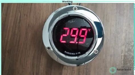Led Subzero T 72 Temperature Indicator At ₹ 1500 Piece In Gandhinagar Id 2850611337273
