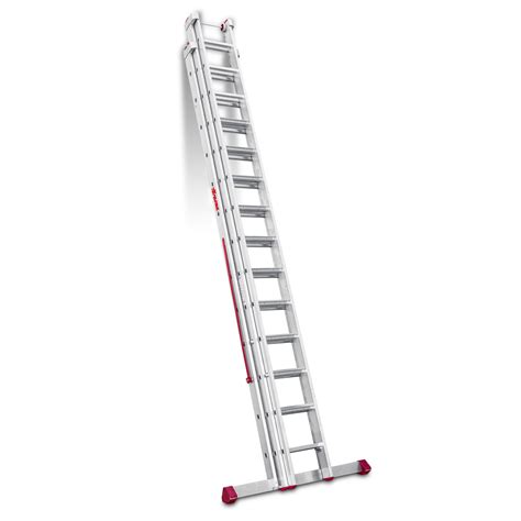 Escalera Extensible Triple Faraone En1514 N° Peldaños 14 • Comprar Andamio