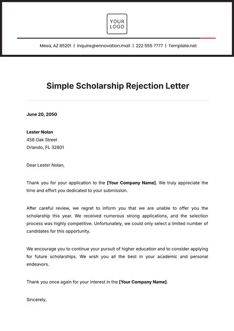 Rejection Letter Format Rollo Rejection Letters From Record Companies