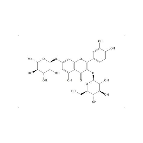 Quercetin 3 O Glucoside 7 O Rhamnoside Supplier Cas No 18016 58 5