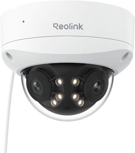 Amazon REOLINK K MP Dual Lens PoE IP Camera IK Vandal Proof Person Vehicle